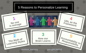 5 Reasons to Personalize Learning - Rethinking Learning