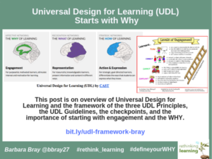 Universal Design for Learning (UDL) Starts with WHY - Rethinking Learning